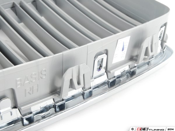 Genuine BMW - 51137261356 - Chrome Kidney Grille - Right (51-13-7-261-356)