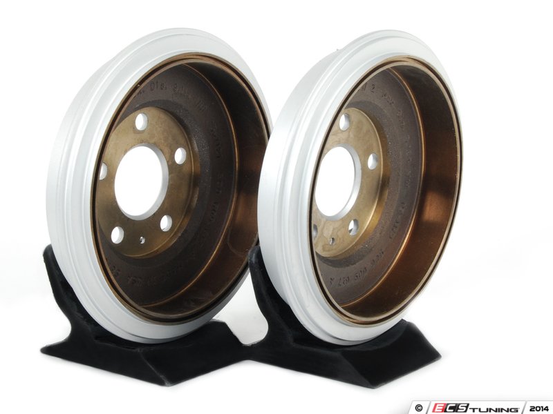 Genuine Volkswagen Audi - 5C0698617A - Rear Brake Drum - Set (5C0 698 ...