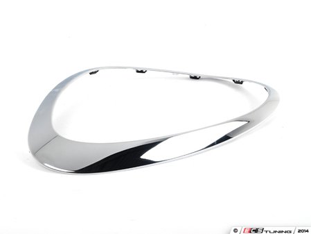 Genuine MINI - 51139813823 - Headlight Trim Ring Chrome - Driver ( Left ...