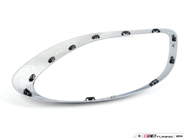 Genuine MINI - 51139813823 - Headlight Trim Ring Chrome - Driver ( Left ...