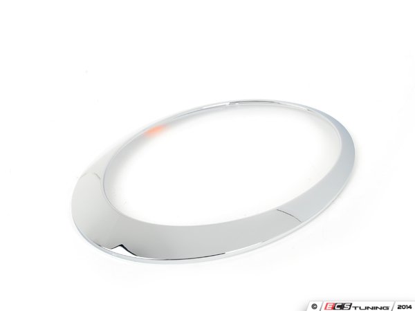Genuine MINI - 63126917836 - Chrome Headlight Ring - Right (63-12-6-917 ...