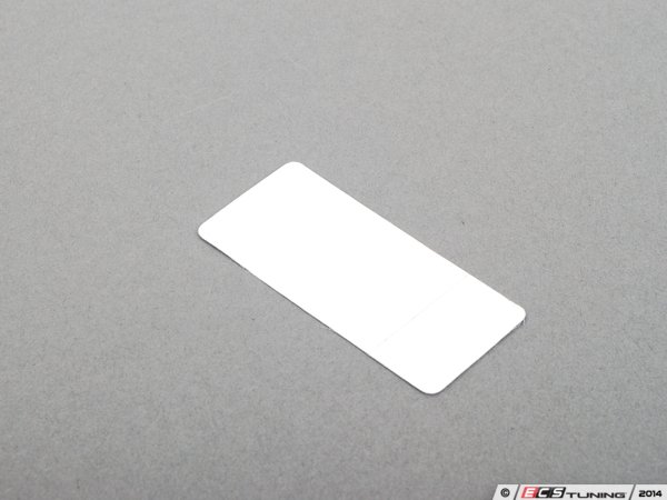 Genuine Volkswagen Audi - 1K0010471Q - Fuel Door Sticker - Octane ...