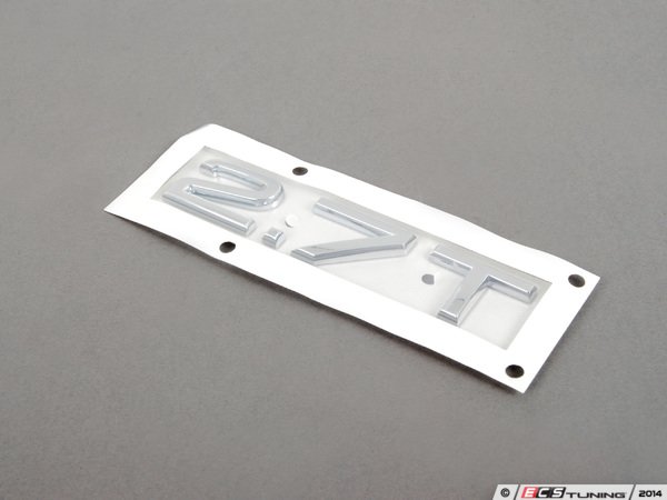 Genuine Volkswagen Audi - 4B0853743R2ZZ - '2.7T' Emblem - Chrome ...