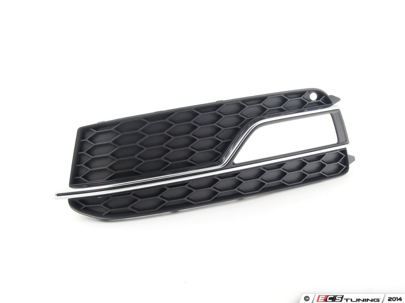 Genuine Volkswagen Audi - 8T0807681M01C - Lower S5 Fog Light Grille ...
