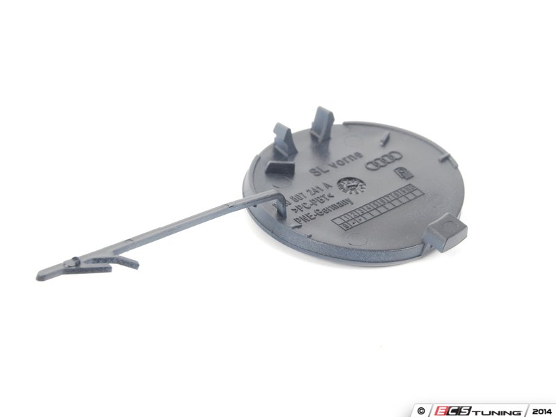 Genuine Volkswagen Audi - 8K0807241AGRU - Front Tow Hook Cover - Primed ...
