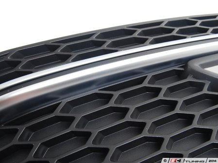 Genuine Volkswagen Audi - 8K0807682P01C - Fog Light Grille - Satin ...