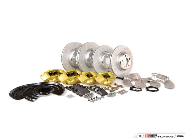 Genuine BMW M Performance - 34112221446KT3 - BMW Performance Brake Kit ...