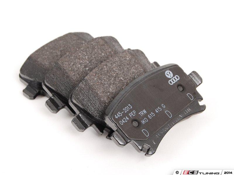 Genuine Volkswagen Audi - 1K0615301M - Front & Rear Brake Service Kit ...