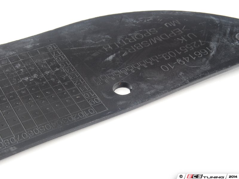 Genuine MINI - 51117255109 - Deflector Lip - Left (51-11-7-255-109)