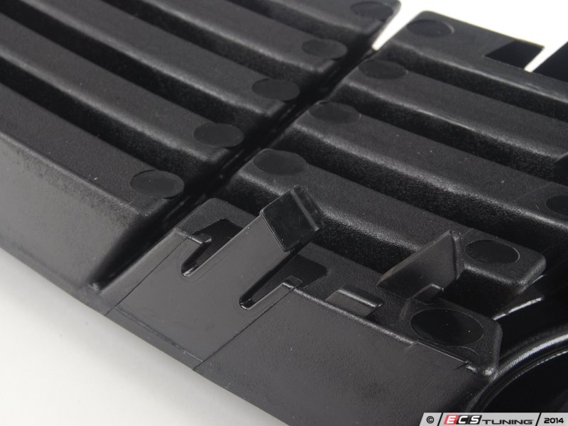 Genuine Volkswagen Audi - 4E0807681AD01C - Satin Black Air Guide Grille ...