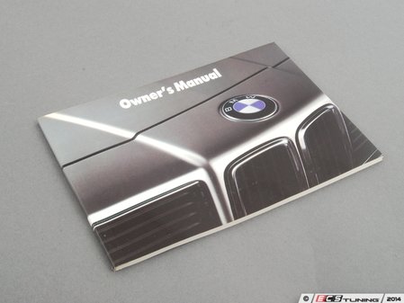 Genuine BMW - 01479781952 - Owner's Manual (01-47-9-781-952)