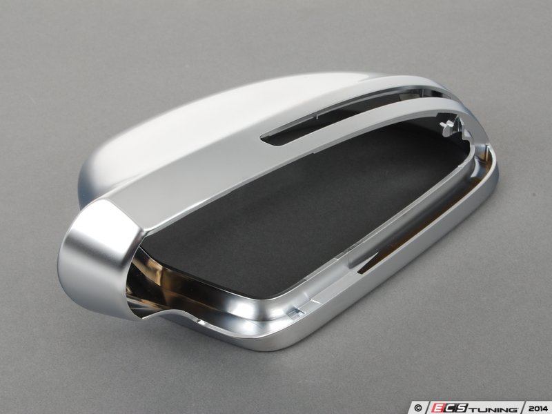Genuine Volkswagen Audi - 8T0857527C3Q7 - Brushed Aluminum Mirror Cap ...