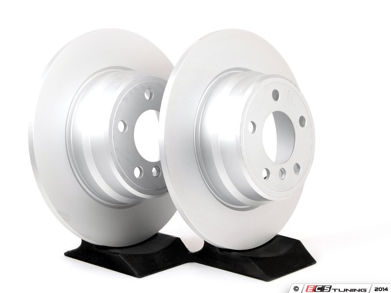 Genuine BMW - 34216794299KT - Rear Brake Rotors - Pair (324x12)