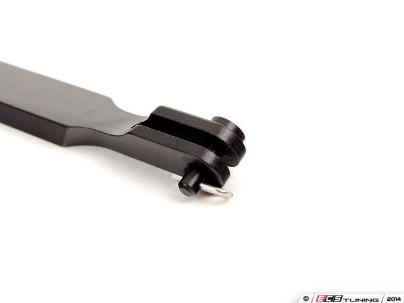 ECS - 004200ECS02 - Billet Aluminum Hood Pull Release Rod - Black ...
