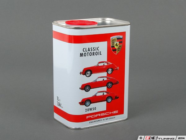 Genuine Porsche - 00004320928 - Porsche Classic Motor Oil (20W-50) - 1 ...