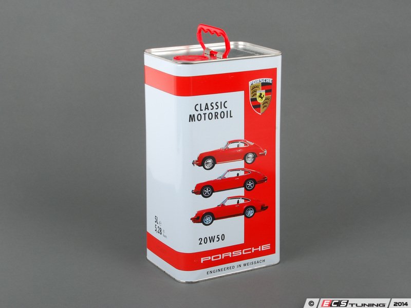 Genuine Porsche - 00004320929 - Porsche Classic Motor Oil (20W-50) - 5 ...