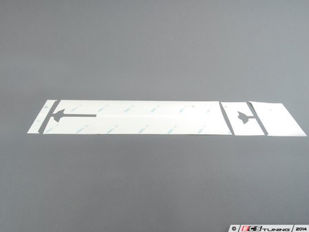 Genuine MINI - 51140434967 - Dual Sport Stripes - White (51-14-0-434-967)