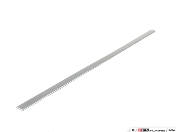 Genuine Porsche - 955559284024W9 - Front Door Moulding - Satin Aluminum