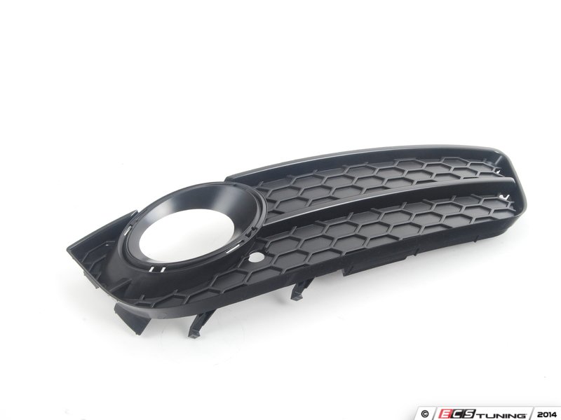 Genuine Volkswagen Audi - 8T080768201C - Fog Light Grille - Right