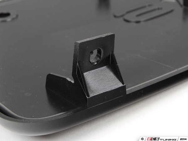 Genuine Volkswagen Audi - 4F0807285CCT94 - License Plate Filler - gloss ...