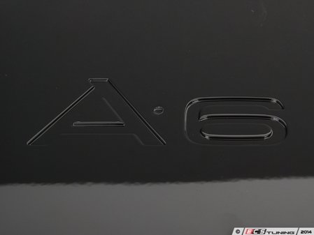Genuine Volkswagen Audi - 4F0807285CCT94 - License Plate Filler - gloss ...