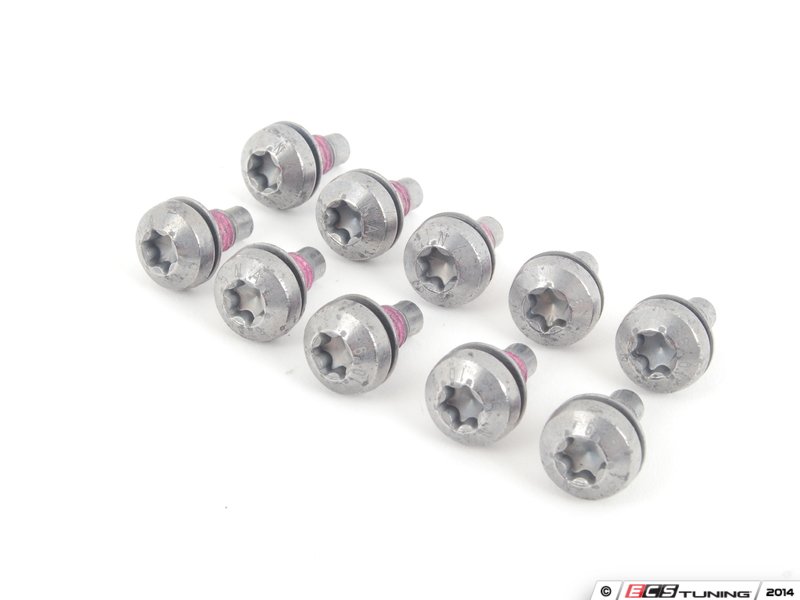 Genuine BMW - 51226976687KT - Torx Bolt With Washer - Pack Of 10