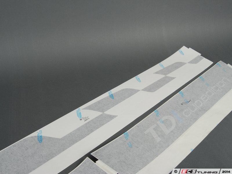 Genuine Volkswagen Audi - 1K5898010 - TDI Cup Edition Side Decal Kit ...
