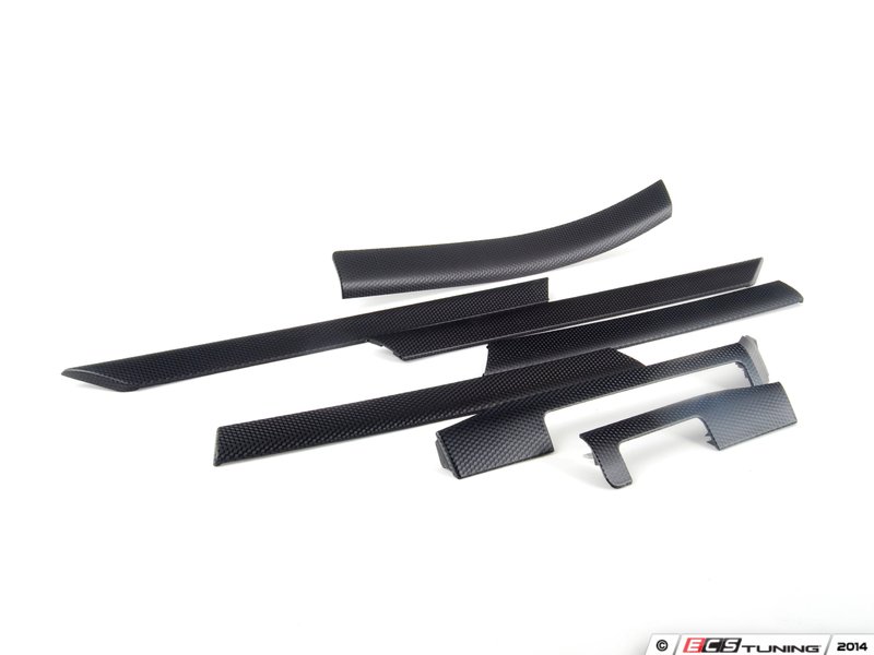 Genuine BMW - 51417830180 - Black Cube Interior Trim Kit (51-41-7-830-180)