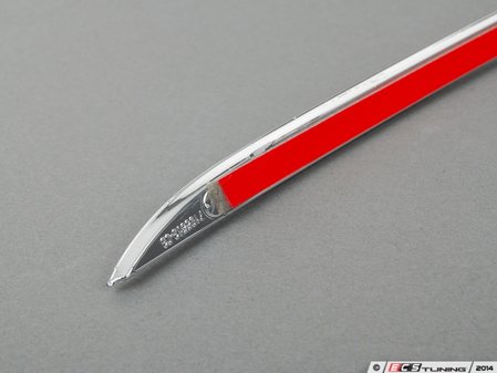 Genuine BMW - 51127195513 - Rear Bumper Chrome Trim (51-12-7-195-513)