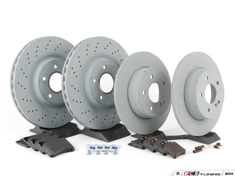 Genuine Mercedes Benz - 0044205120KT - Front & Rear Brake Service Kit ...