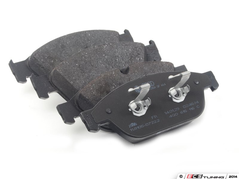 Genuine Volkswagen Audi - 4G0698151S - Front Brake Pad Set (4G0 698 151 S)