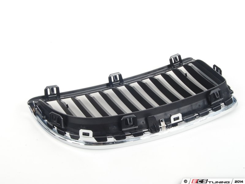 Genuine BMW - 51137120007 - Chrome Grille - Front Left (51-13-7-120-007)