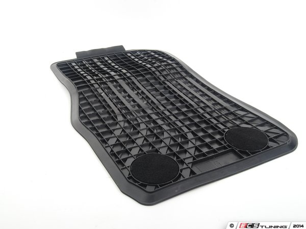 Genuine BMW - 51472210208 - Front Rubber Floor Mats - Black (51-47-2 ...