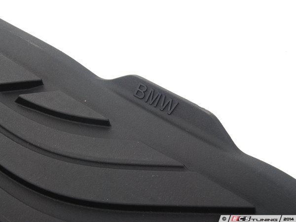 Genuine BMW - 51472210208 - Front Rubber Floor Mats - Black (51-47-2 ...