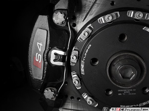 ECS - 003523ECS01A01KT - Front 2-Piece Tru-Float Scalloped Brake Rotors ...