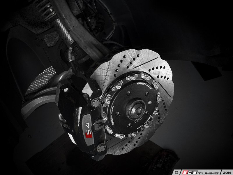 ECS - 003523ECS01A01KT - Front 2-Piece Tru-Float Scalloped Brake Rotors ...