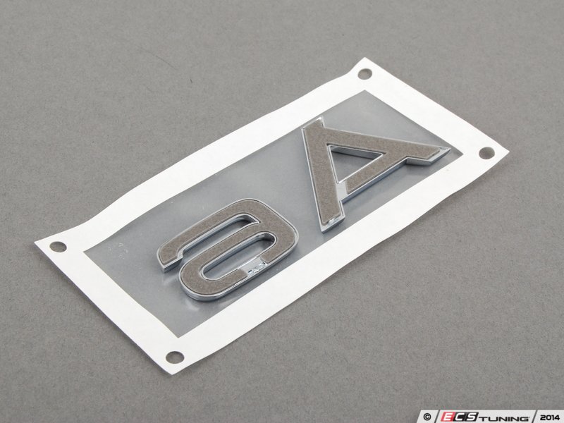 Genuine Volkswagen Audi - 4B0853741C2ZZ - 'A6' Emblem - Chrome (4B0 853 ...