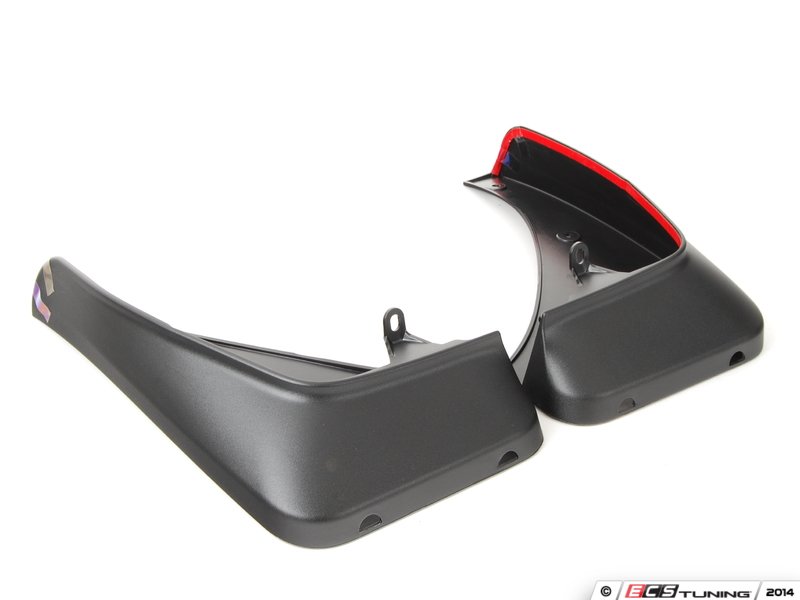 Genuine BMW - 82162302402 - F15 Mud Flaps - Front (82-16-2-302-402)