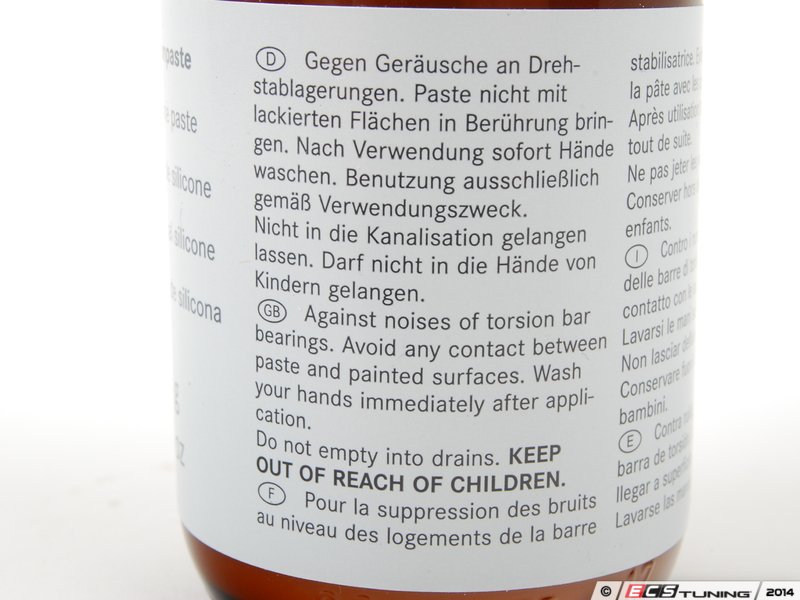 Genuine Mercedes Benz - 0009898451 - Silicone Paste - Priced Each - (NO ...