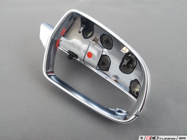Genuine Volkswagen Audi - 8F0857527A3Q7 - Mirror Cap - Aluminum - Left ...