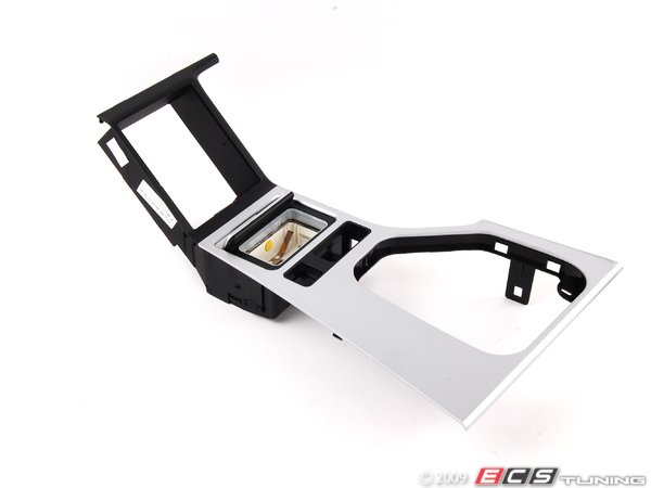 Genuine BMW - 51162695566 - Center Console Trim - Matte Chrome (51-16-2 ...