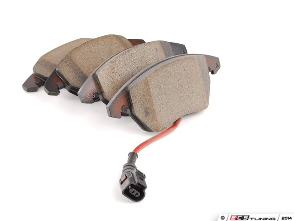 Genuine Volkswagen Audi - 3C0698151DKT1 - Front & Rear Brake Pad Kit ...