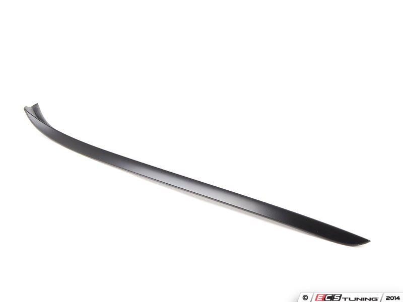 Genuine BMW - 51137265163 - E90 Matte Black Drip Rail Molding - Left ...
