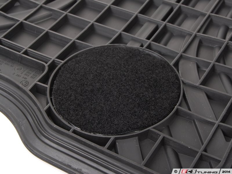 Genuine BMW - 51472348155 - Basic Line Rubber Floor Mat Set - Front (51 ...