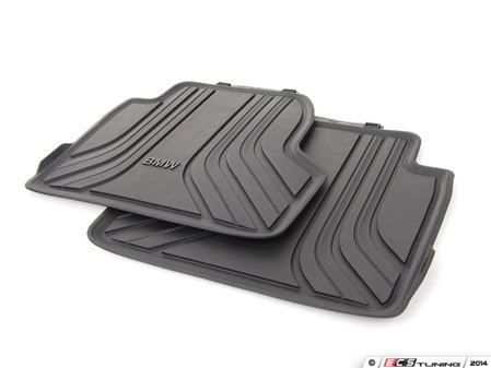 Genuine BMW - 51472348155 - Basic Line Rubber Floor Mat Set - Front (51 ...