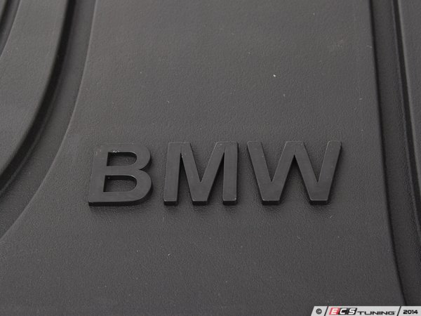 Genuine BMW - 51472348158 - Basic Line Rubber Floor Mat Set - rear (51 ...