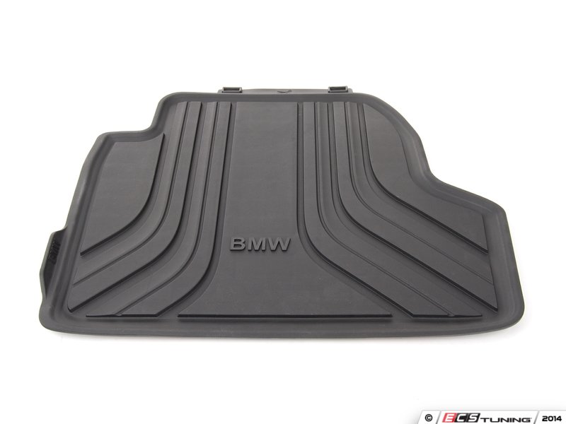 Genuine BMW - 51472348158 - Basic Line Rubber Floor Mat Set - rear (51 ...