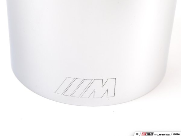 Genuine BMW M Performance - 18302354364 - Chrome Finish M Performance ...