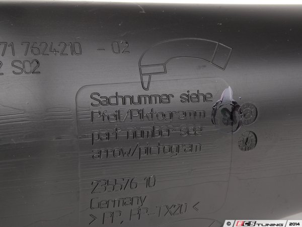 Genuine BMW - 13717624210 - Intake duct (13-71-7-624-210)