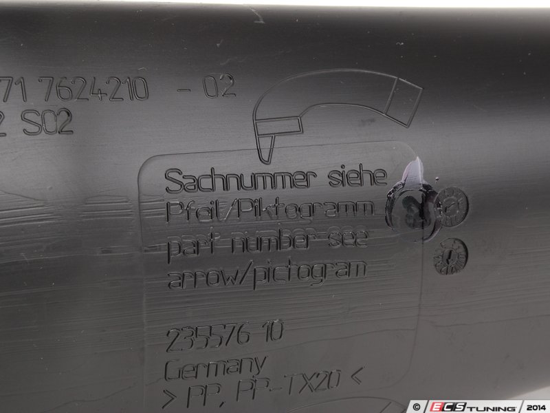 Genuine BMW - 13717624210 - Intake duct (13-71-7-624-210)